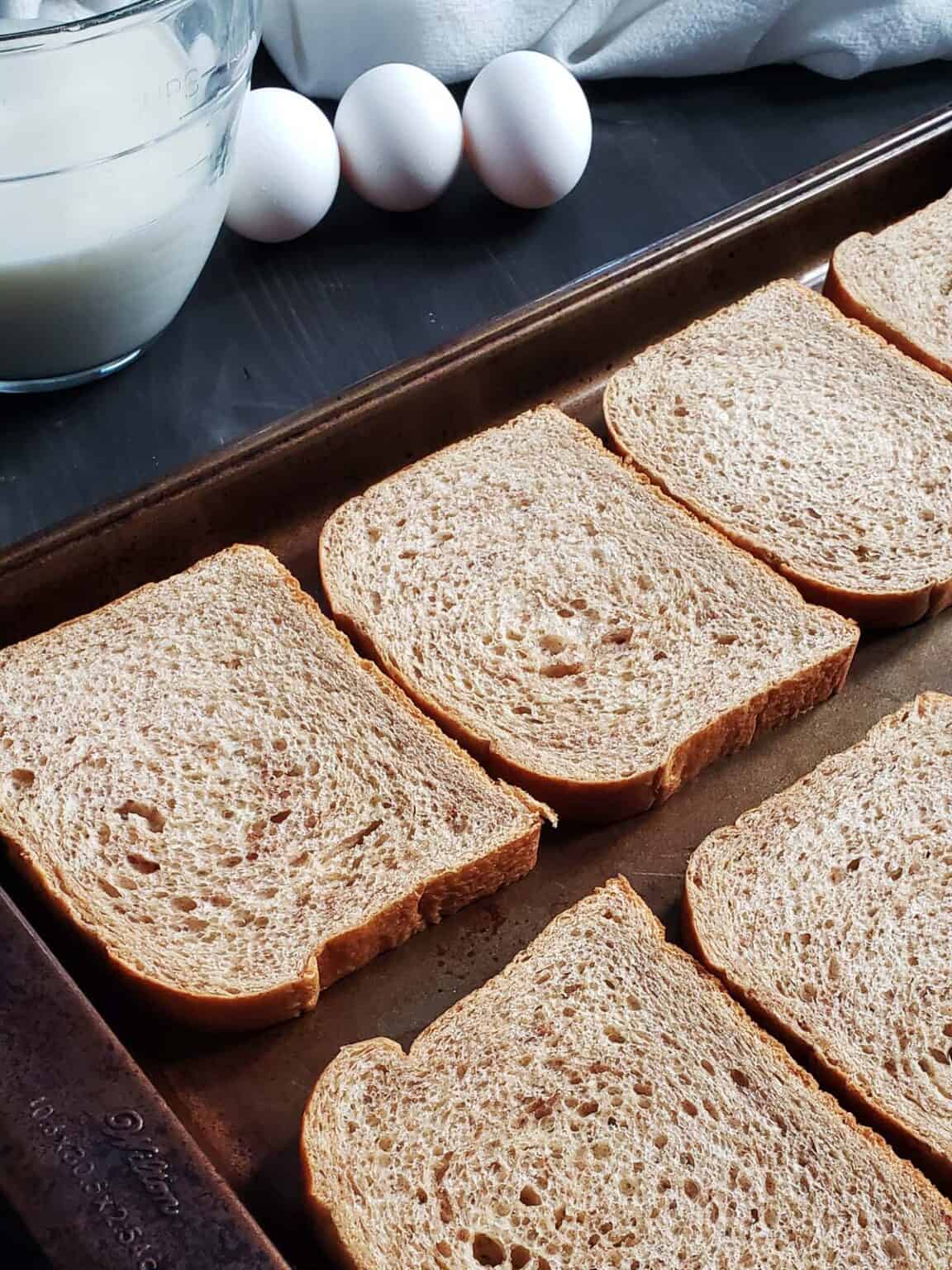 How to Dry Out Bread for French Toast - Raspberries and Kohlrabi