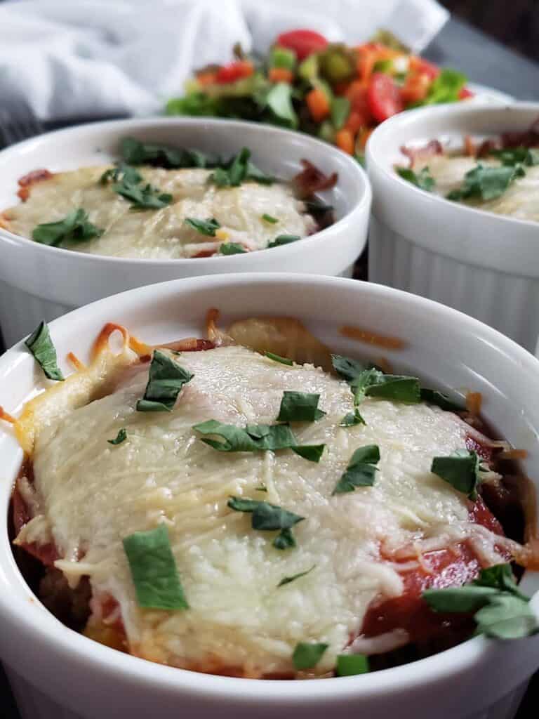 Easy Crustless Pizza Bowl Recipe (Low Carb Friendly)