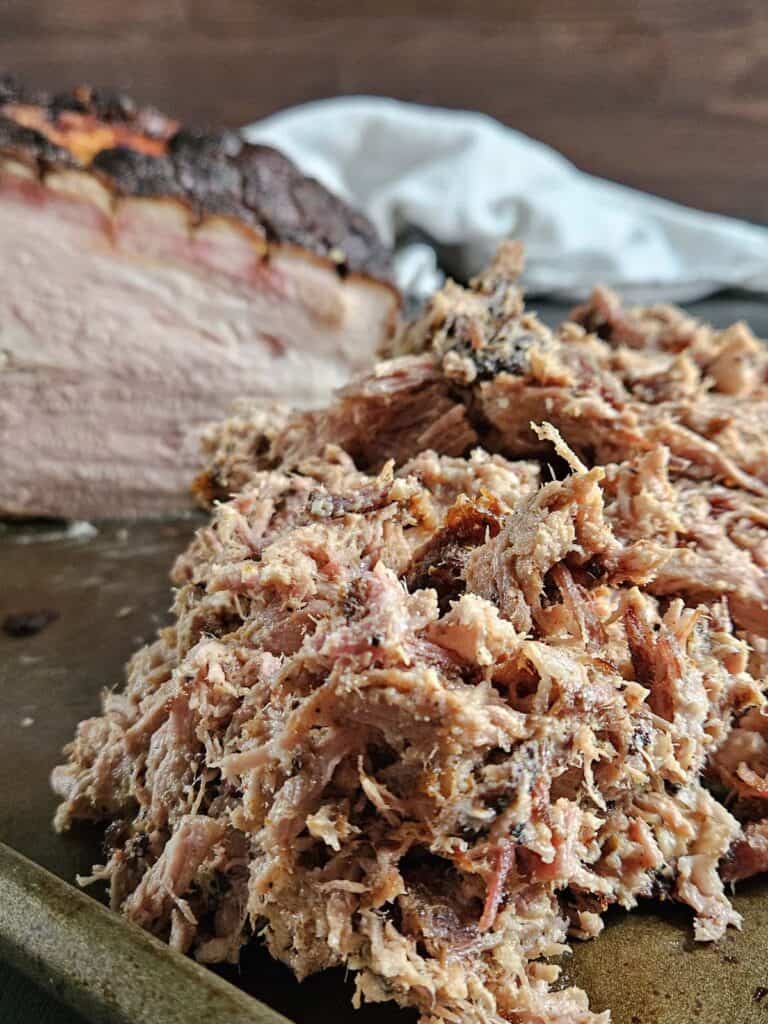 How to Smoke a Pork Butt in an Electric Smoker - Raspberries and Kohlrabi