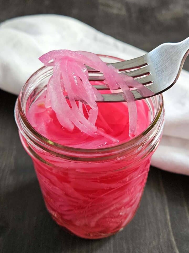 Quick Panera Pickled Red Onions Copycat Recipe - Raspberries and Kohlrabi