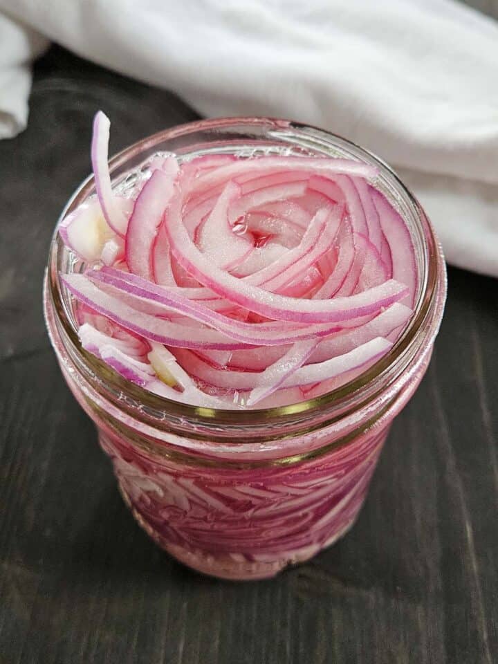 Quick Panera Pickled Red Onions Copycat Recipe - Raspberries and Kohlrabi