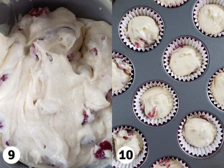 Easy Fresh Raspberry Cupcakes with Vanilla - Raspberries and Kohlrabi